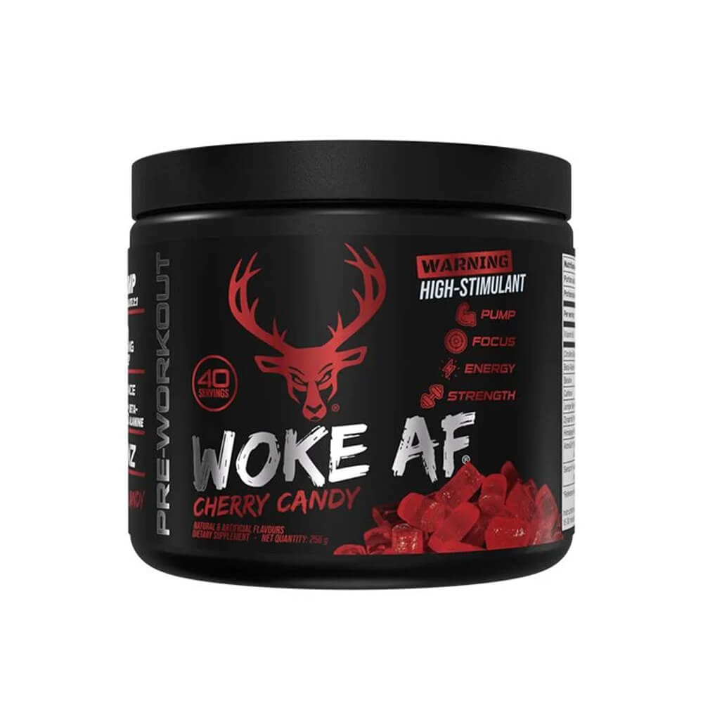 Køb Bucked Up Woke AF, 40 serv. (Cherry Candy) hos | Tillskottsbolaget.dk