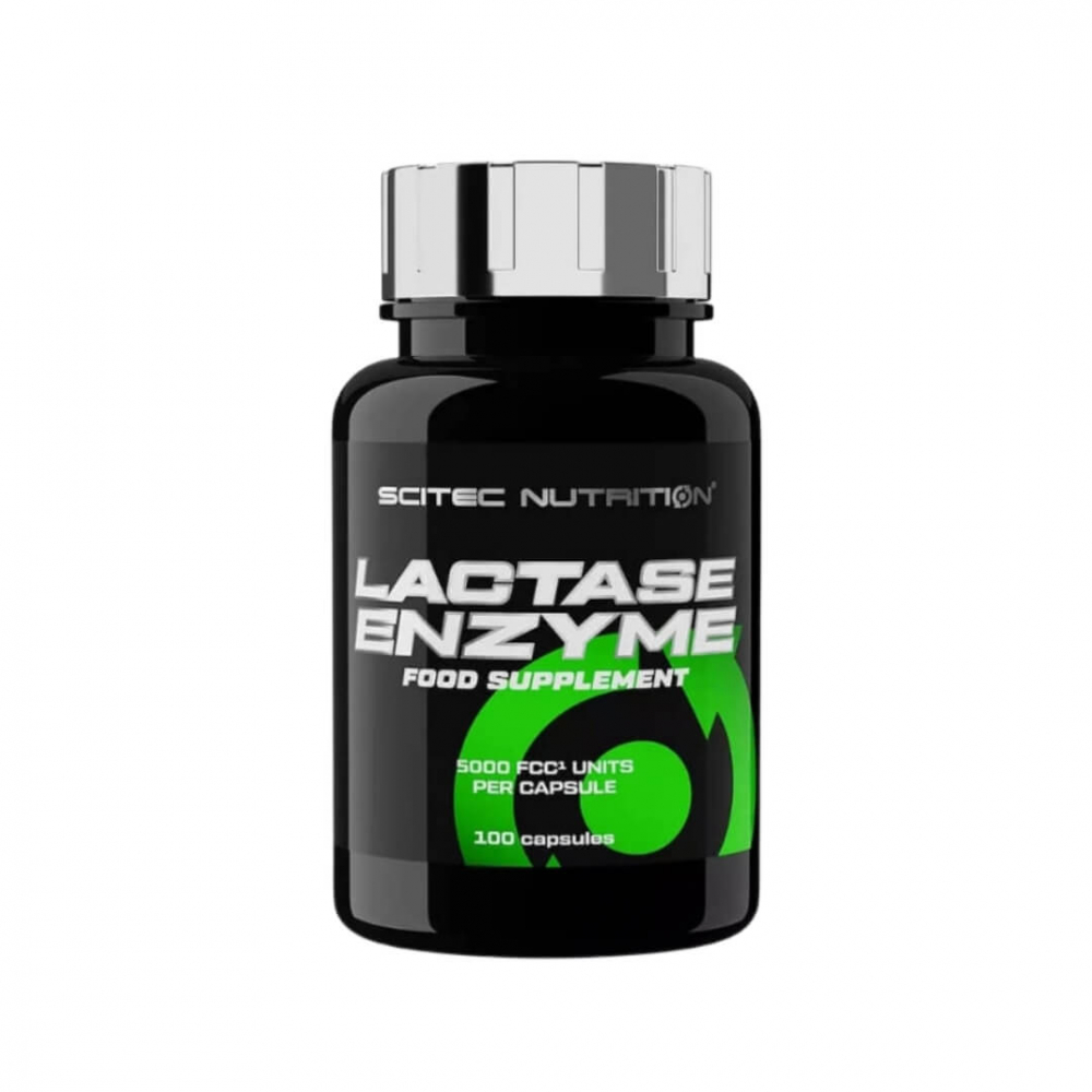 Scitec Lactase Enzyme, 100 caps | - Sund kost - Kosttilskud & Fødevarer