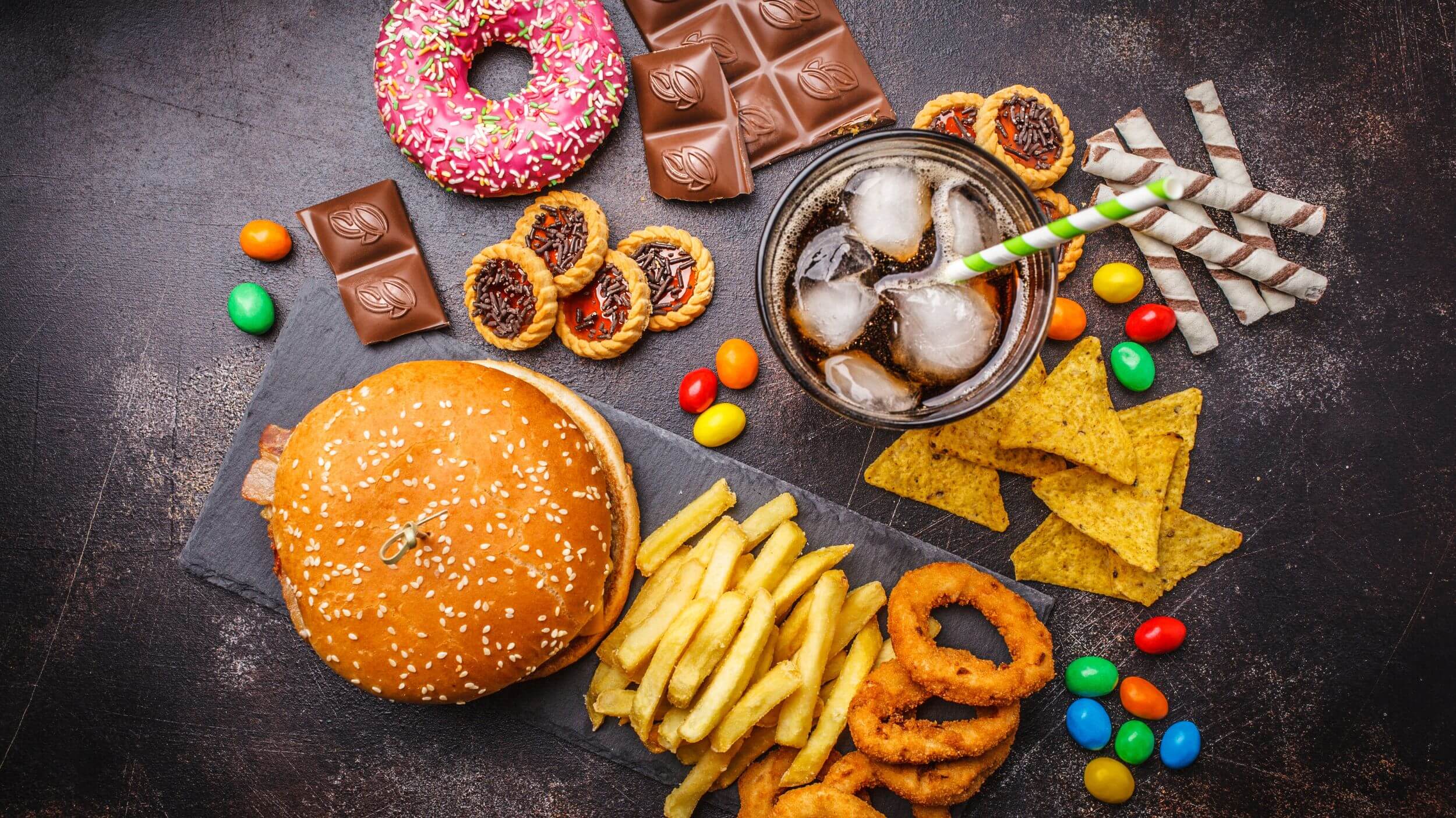 Så påvirkes kroppen af usunde fødevarer!