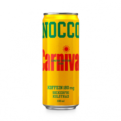 Køb NOCCO BCAA, 330 ml (Carnival) hos | Tillskottsbolaget.dk