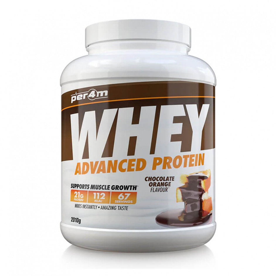 Køb Per4m Whey Protein, 2010 g (Chocolate Orange) hos ...